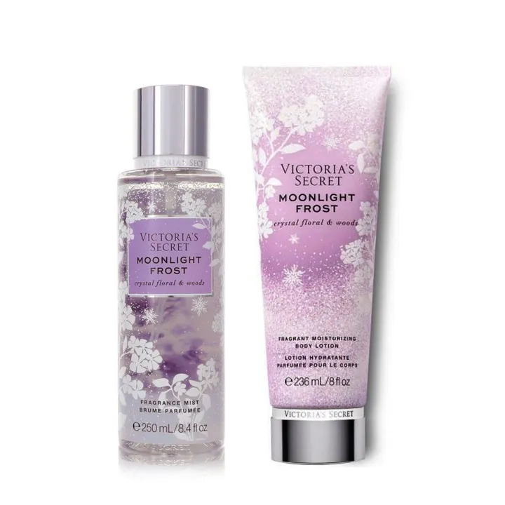 Victoria's Secret Moonlight Frost Crystal Floral & Woods Fragrance Mist ...