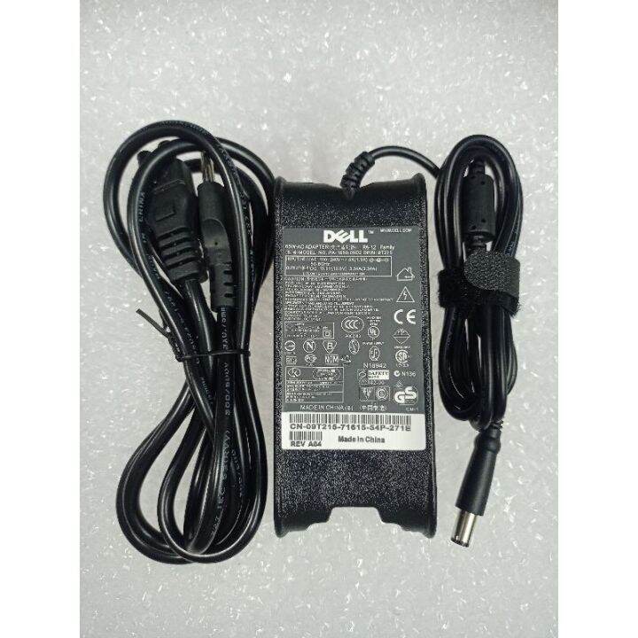 DELL LAPTOP POWER ADAPTER 19.5V 3.34A PIN SIZE 7.4X5.0mm Thin Center ...