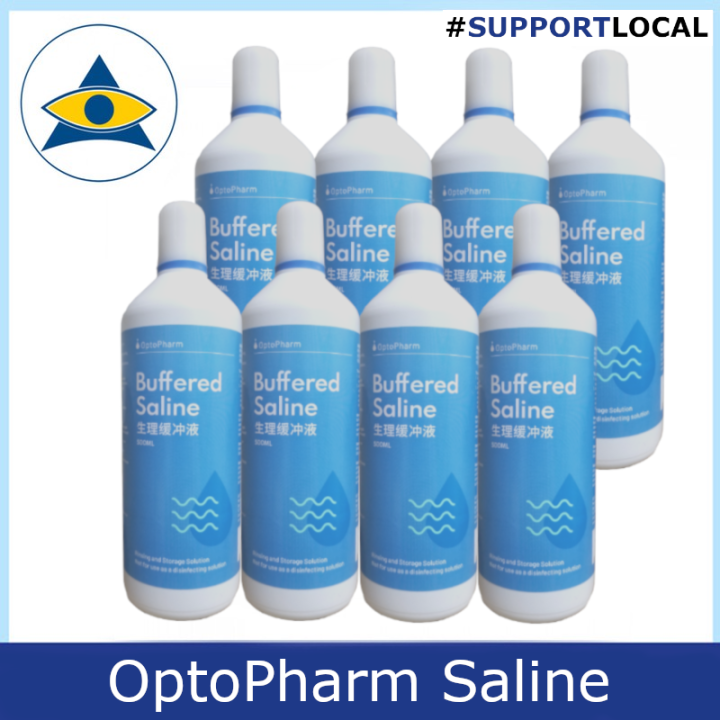 Opto-pharm Buffered Saline For rinsing contact lenses | Lazada Singapore