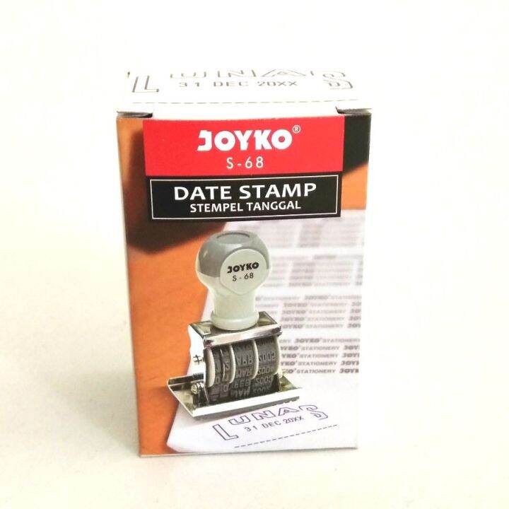 Joyko Date Stamp S-68 (Lunas) | Lazada Indonesia