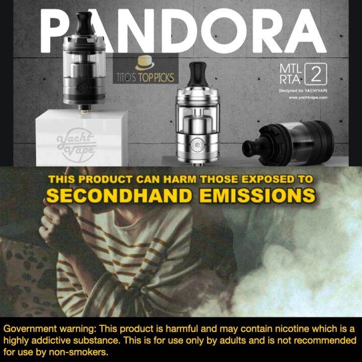 Yacht MTL v2 Rebuildable Tank Atomizer | Lazada PH