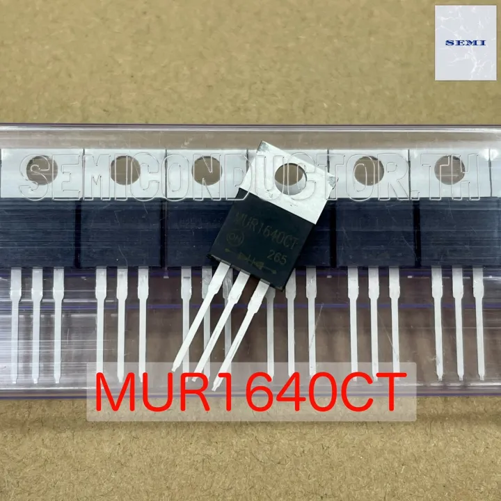 MUR1640CT MUR1640CTR ไดโอด Ultra Fast Recovery Diodes 16A 400V | Lazada ...