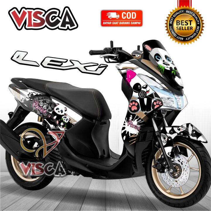 Decal Lexi Full Body Baru Stiker Motor Yamaha Lexi Full Body Decal ...