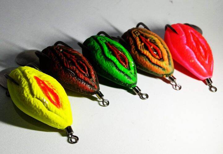 SOFT FROG / SOFROG 3D UKURAN 3,5CM CURUT DOUBLE HOOK 1/0 KENZI | Lazada ...
