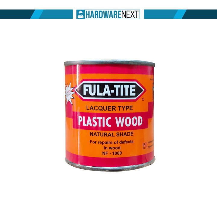 Fula-Tite Plastic Wood (Lacquer Type, Natural Shade) 1/2ltr | Lazada PH