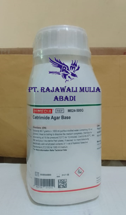 Cetrimide Agar Base 500 gr HIMEDIA M024-500G bukan MERCK, SIGMA-ALDRICH ...