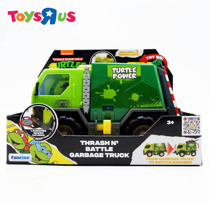 Teenage Mutant Ninja Turtles Thrash N' Battle Garbage Truck | Lazada PH