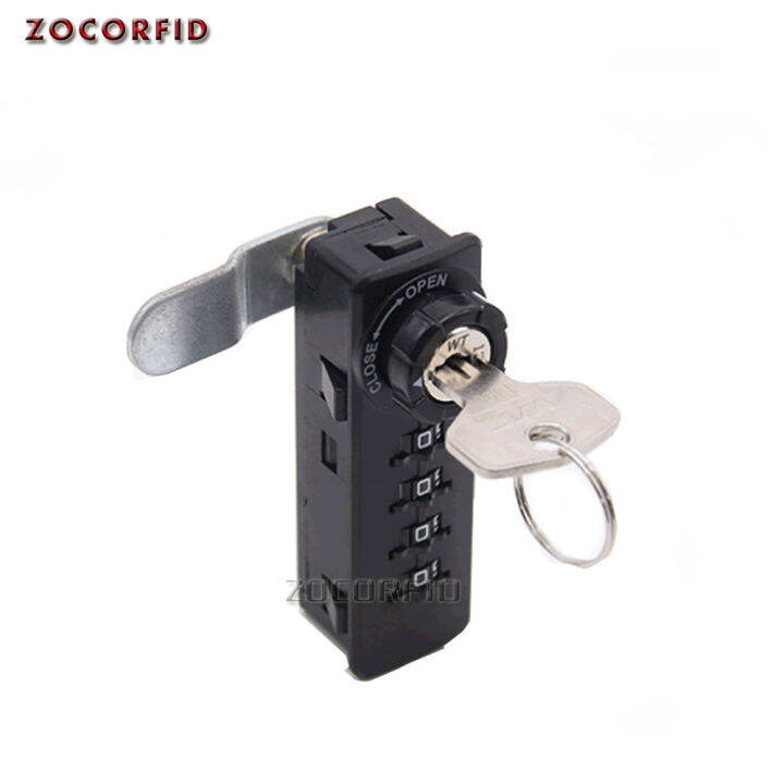 4 digits Combination Drawer password Lock 4 Dial Without Maser Key ...