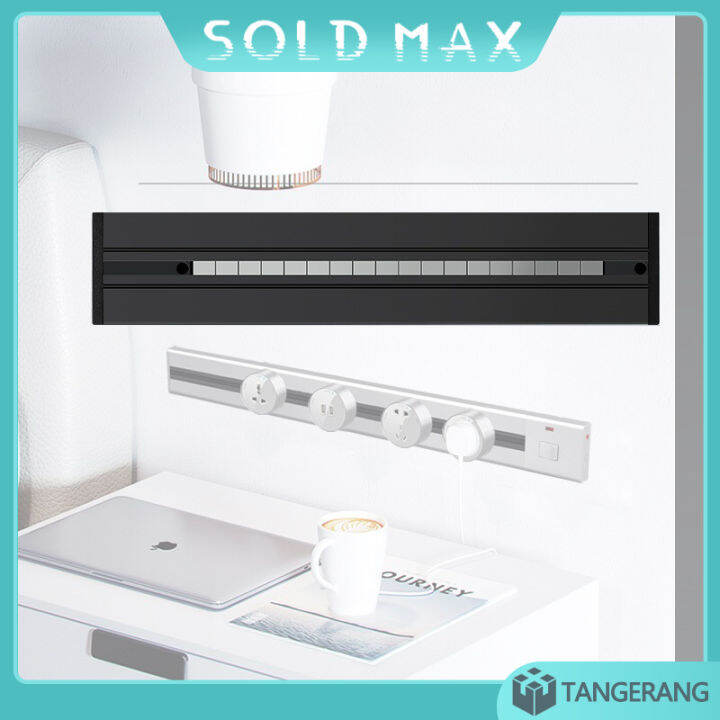 Movable Wall Outlet Extender/Rail Outlet Nirkabel/Wire-Free Power ...