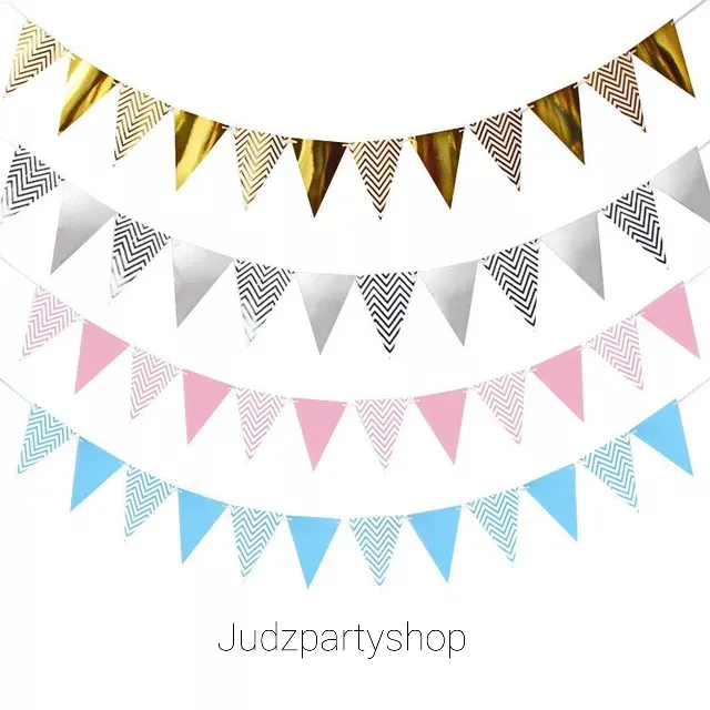 BANNER OR PARTY FLAG BANDIRITAS WITH ZIGZAG DESIGN | Lazada PH
