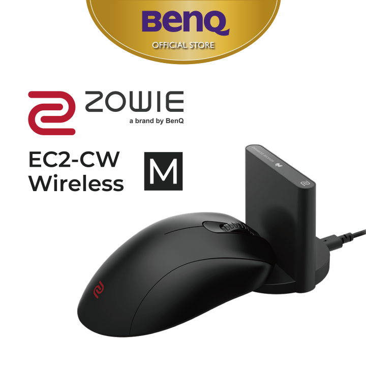 BenQ Zowie EC2-CW Esports 3370 Sensor Ergonomic 24-step scroll wheel ...