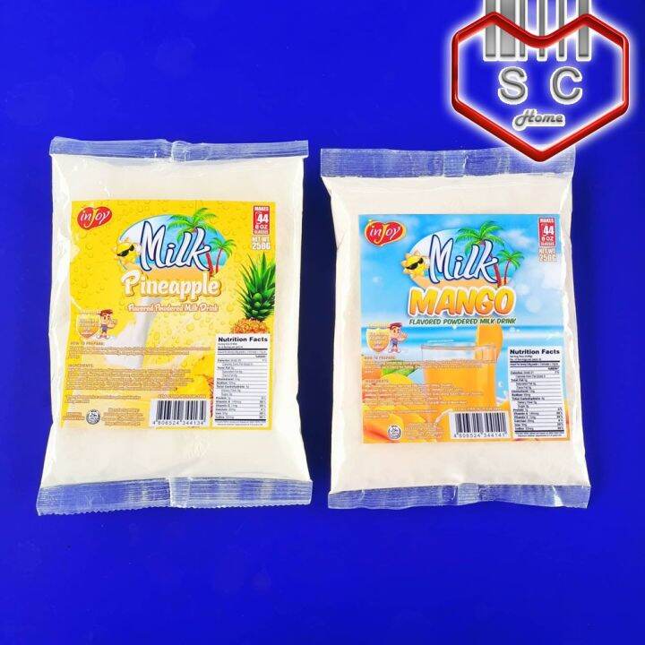 Injoy Milk Mango & Pineapple Palamig 250g | Flavored Powdered Milk ...