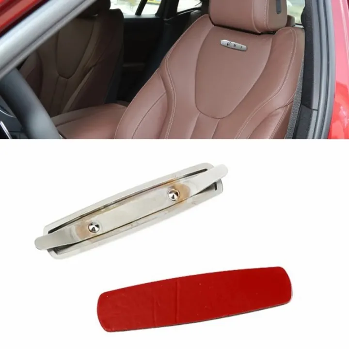 2X Metal M Performance Interior Seat Back Emblems Stickers Badges Logos ...