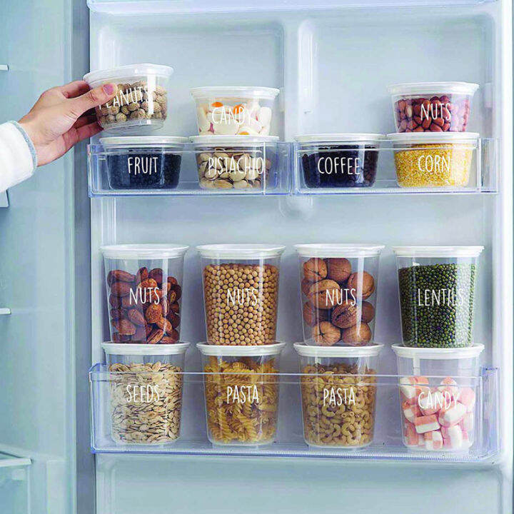10Pcs Pantry Labels Kitchen Containers Organization Home Decals ...