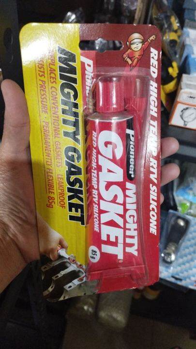 Pioneer Mighty Gasket Red High Temp RTV Silicone 85 Grams | Lazada PH