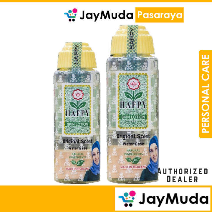 Happy Skin Lotion Bedak Sejuk 58ml 100ml Anti Acne Water Base 100% ...