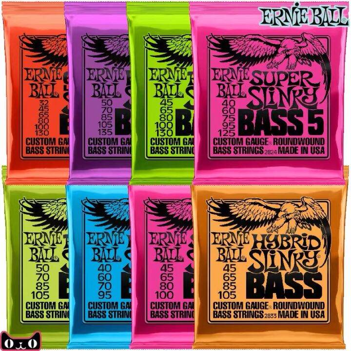 Ernie Ball Bass Guitar Strings 4-String Extra Slinky 2835 40-95 | Lazada PH