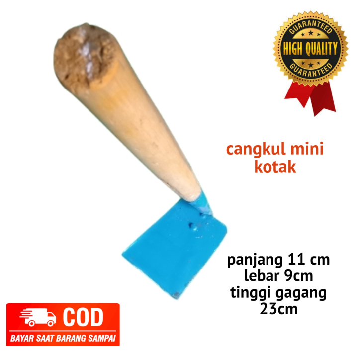 paket hemat 2pcs cangkul mini model kotak / wangkil / cengkrong ...