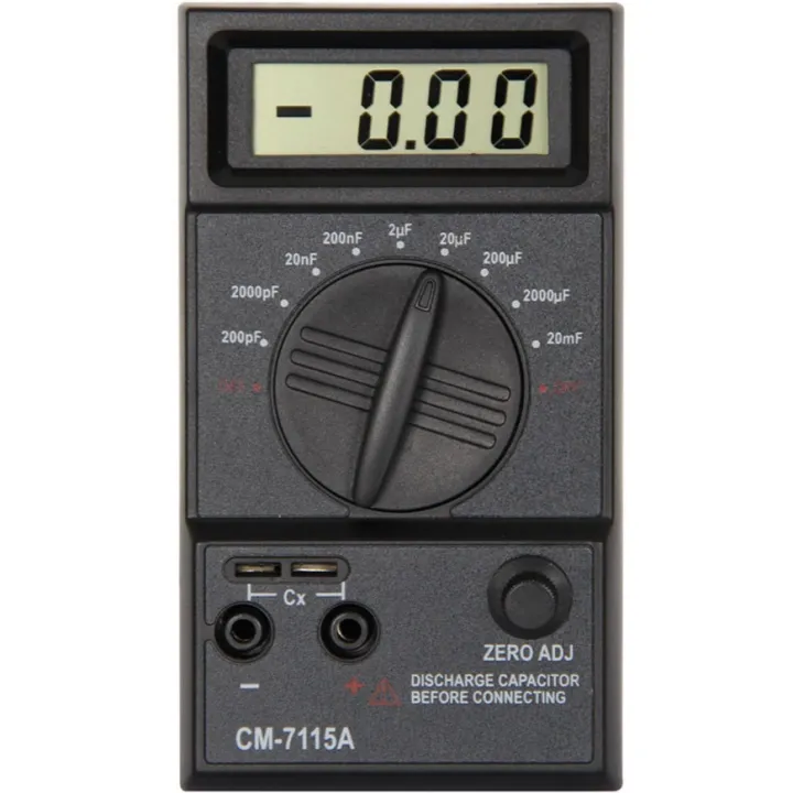 Digital Capacitance Tester Practical Capacitance Capacitor Meter Tester ...