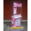 stand booth jualan lipat portable ambalan tatakan depan meja dagang ...