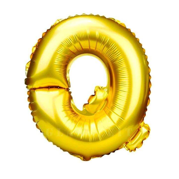 40 Inch Gold Alphabet Letter Foil Balloon for Birthday & Anniversary [A ...