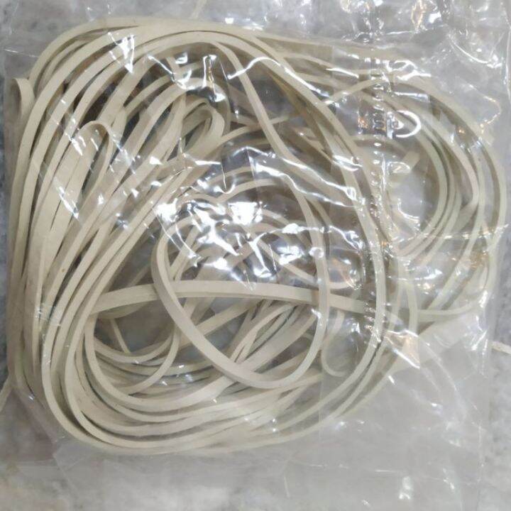 HBESTY 100gm White Big Rubber band Extra Large 8 Inch White Big Postal ...