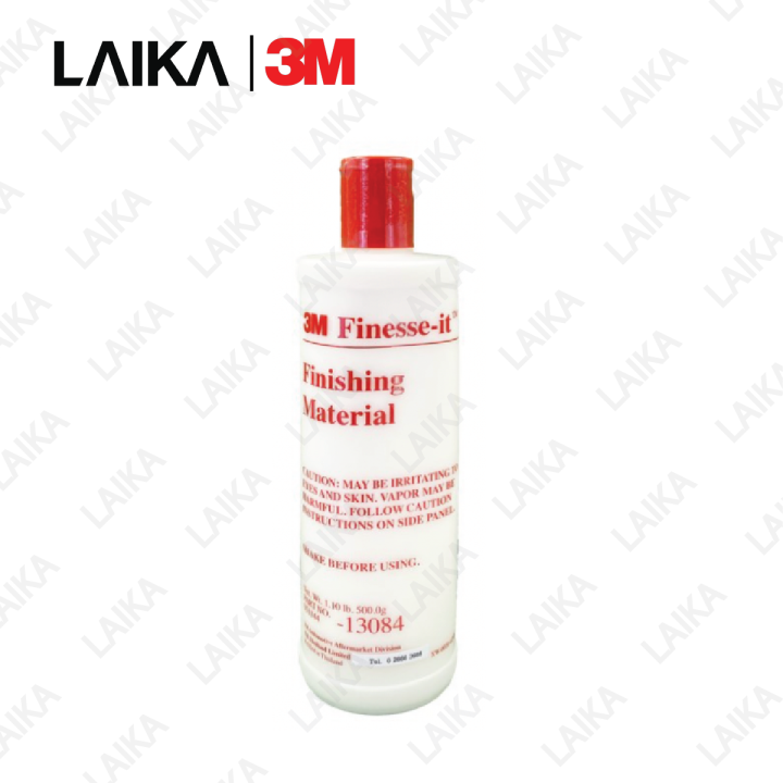3M น้ำยาขัดเงาสีรถ ฝาแดง (ด้วยเครื่อง) Finishing Material PN 13084 500 ...