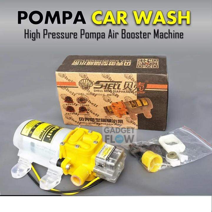 Pompa Air Car Wash Cuci Mobil Motor High Pressure Shell Diaphragm ...