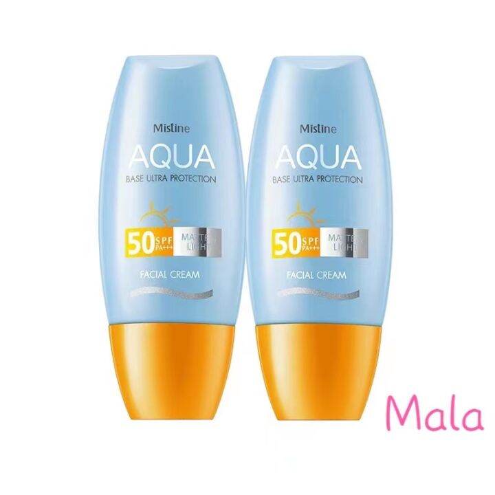 original Mistine Moisturizer Facial Body Cream UV Shield SPF50+ Pa ...