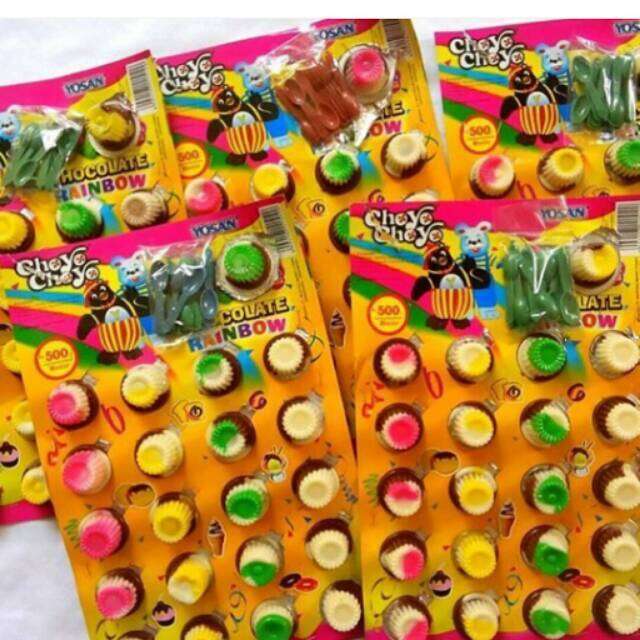 Coklat Jadul Coklat Cup Choyo-Choyo Jadul kemasan Mangkok Kecil ...