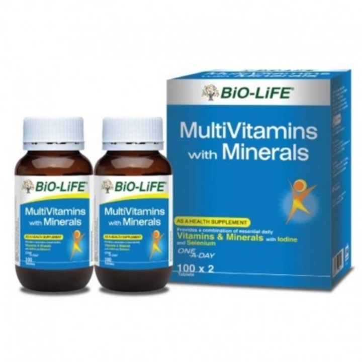 Bio-Life Multivitamins Minerals 100'sx2 | Lazada