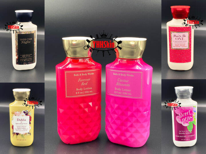 Bath & Body Works Body Lotion ขนาด 236ml >> SET รุ่น Super Smooth กลิ่น ...