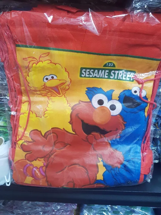 SESAME STREET STRING BAGS (12pcs/pack) | Lazada PH