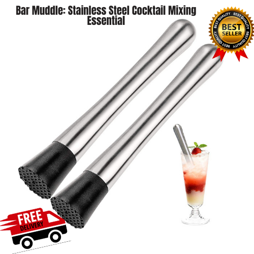 Bar Muddle: Stainless Steel Cocktail Mixing Essential | Lazada PH