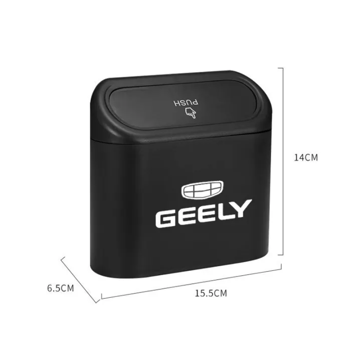 ABS Car Interior Trash Bin Stowing Storage Box Accessories for Geely ...