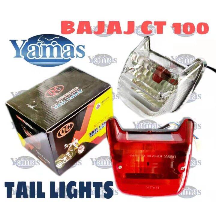 BAJAJ CT 100 TAIL LIGHT ASSY motor shock cover led | Lazada PH