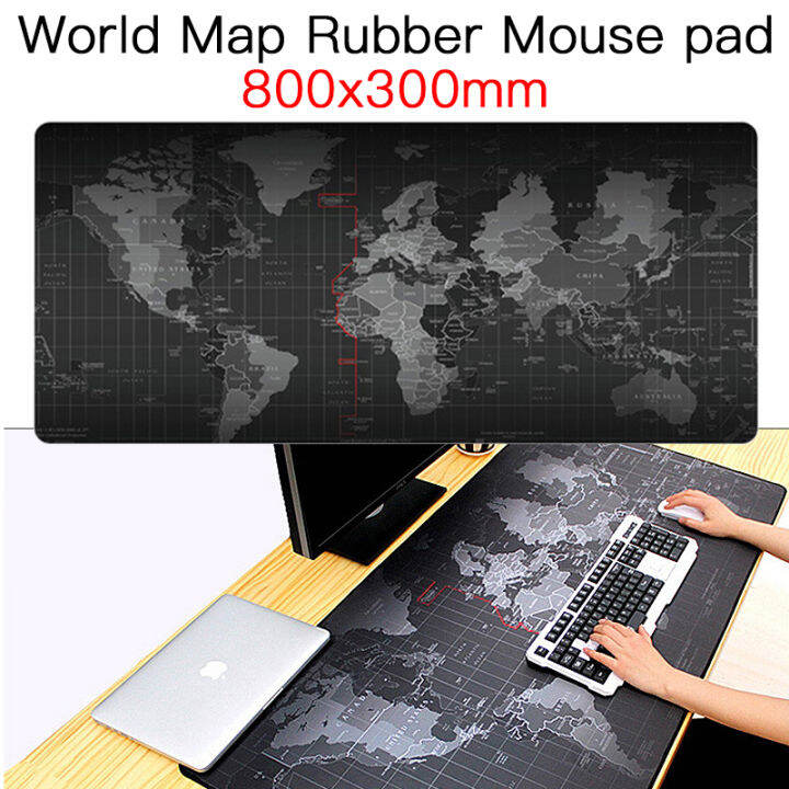 800x300cm World Map mouse pad keyboard | Lazada PH