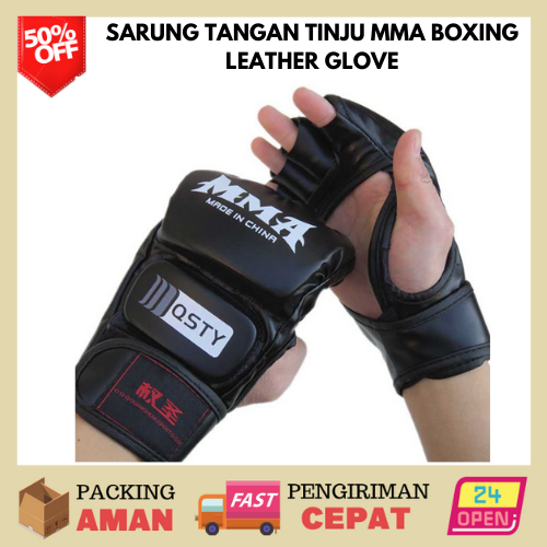 Sarung Tangan Tinju MMA Boxing Leather Glove / Sarung Tinju Anak Boxing ...