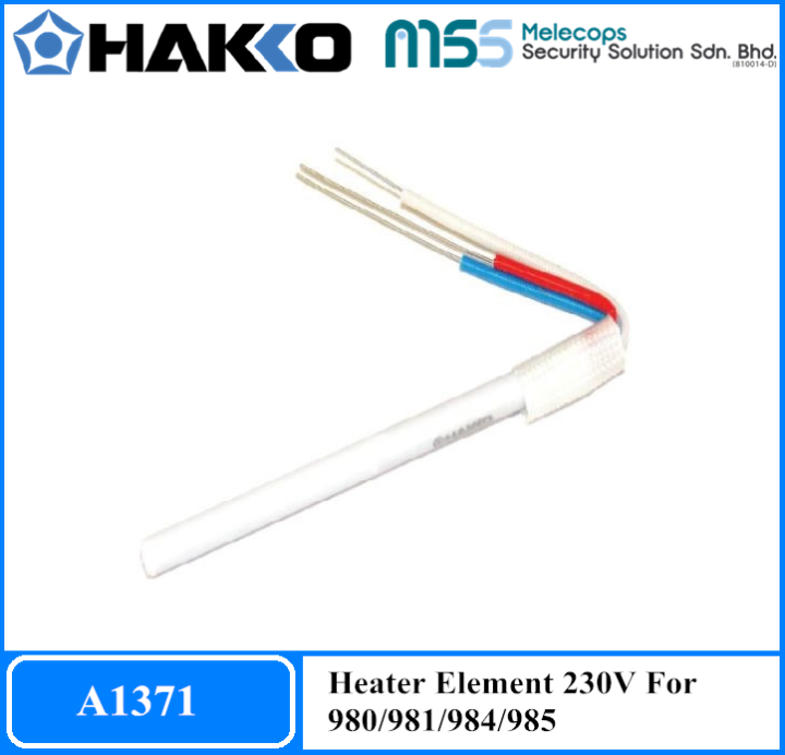 HAKKO Presto A1371 Heater Element 230V For 980/981/984/985 | Lazada