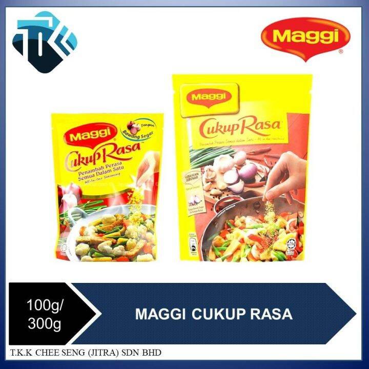 MAGGI CUKUP RASA 100G 300G | Lazada