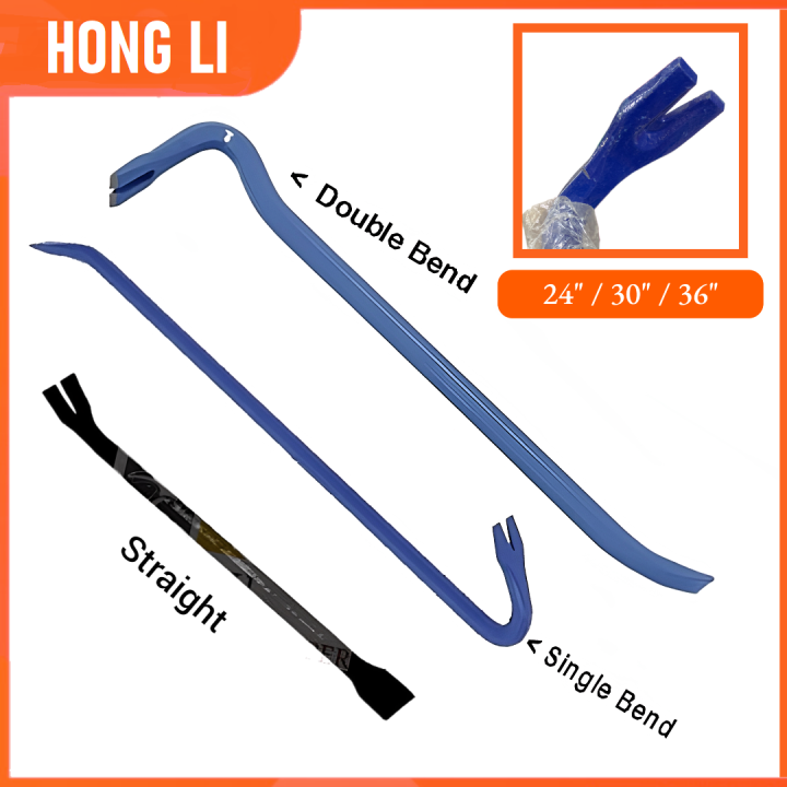 [miniHouse] 24"/30"/36" Heavy Duty Iron Wrecking Bar, Crow Bar, Alat Cabut Paku, Kuku Kambing ...