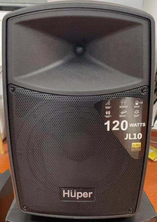 SPEAKER PORTABLE WIRELESS MEETING HUPER JL10 / JL-10 / JL 10 10INCH ...