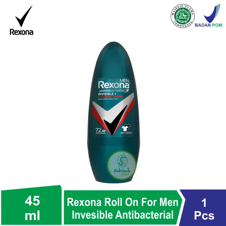 Rexona Men Roll On Motion Activated 45ml | Lazada Indonesia