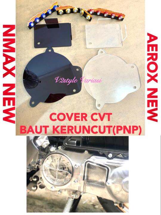 MIKA COVER CVT NMAX NEW AEROX 155 BARU 2020 2021 2022 FULL SET BAUT ...