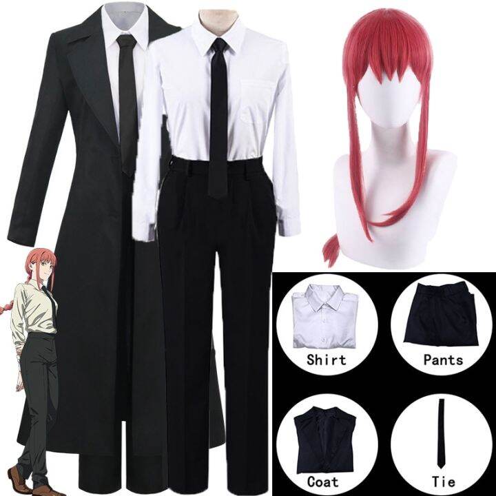 Ready Stock-Makima Cosplay Costume Anime Chainsaw Man Makima Cosplay ... Ready Stock-Makima Cosplay Costume Anime Chainsaw Man Makima Cosplay ...