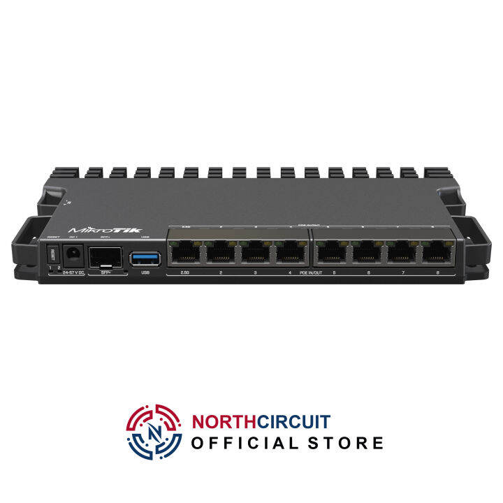 MikroTik RB5009UPr+S+IN with PoE-in and PoE-out 4 CPU 1GB RAM - RB5009 ...