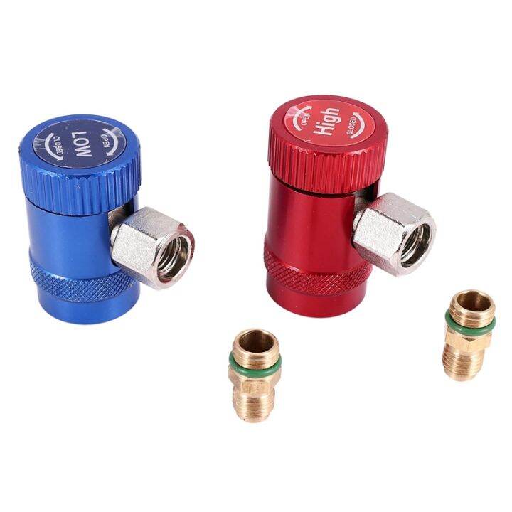 Car Auto AC High / Low Side R1234yf Quick Couplers Adapters Conversion ...