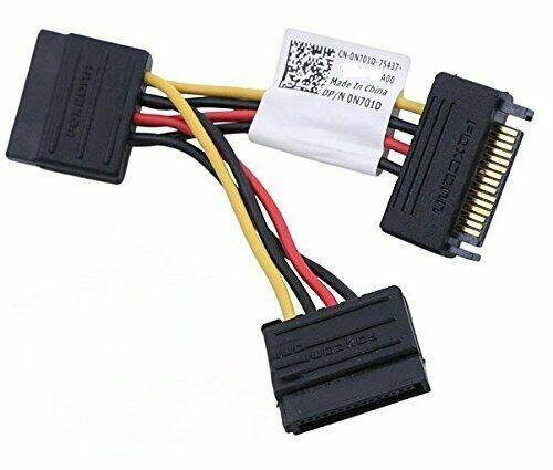 DP/N: 0N701D - DELL SATA POWER-Y SPLITTER CABLE FOR 2 X 2.5" HD/SSD IN ...