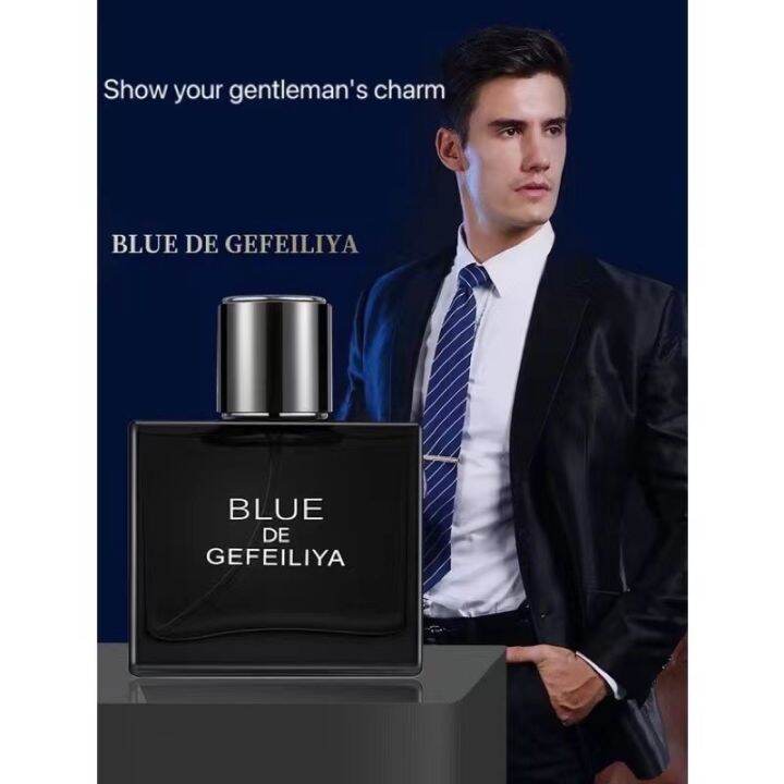 Azure Cologne Men's Perfume Lasting Light Fragrance Fresh Manly Ocean ...