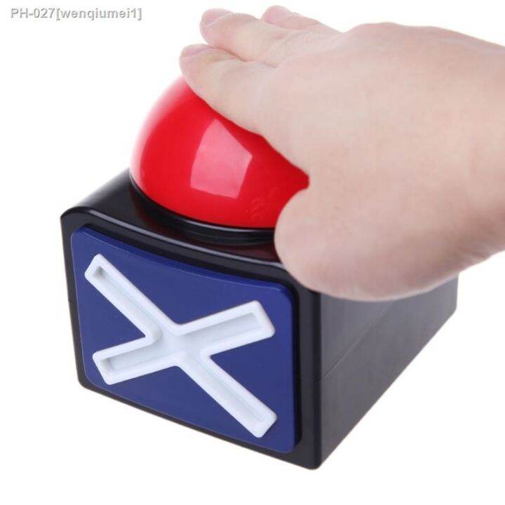 Game Answer Buzzer Alarm Button With Sound Light Trivia Quiz Got Talent ...